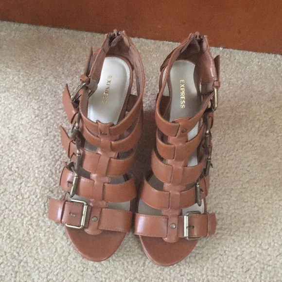 Express | Shoes | Express Wedge Shoes Brand New Never Worn | Poshmark